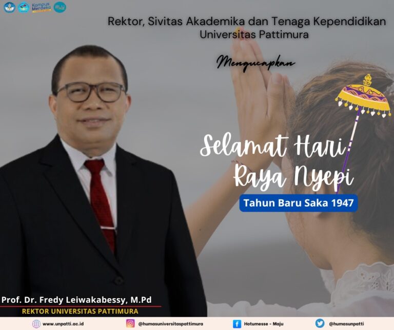 Rektor Unpatti Apresiasi Digitalisasi Layanan LPPM – dinamikamaluku.com
